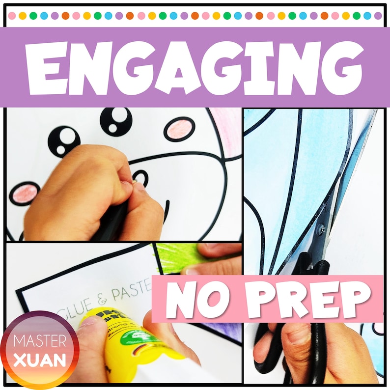 Mythical Creatures Printable Paper Craft for Kids Activities for Four ...