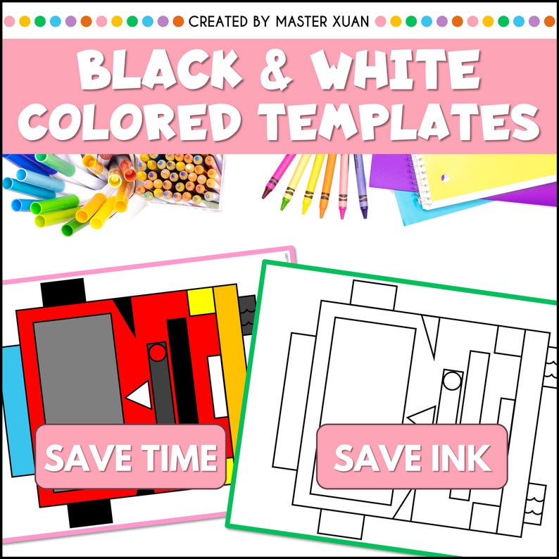 Fire Truck Craft Template for First Grade Math Patterns Bar Graph ...