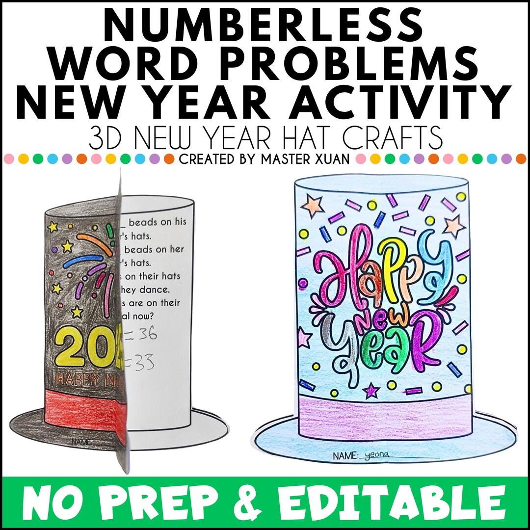 2nd Grade One Step Story Problems to 4th Grade Multi Step Numberless ...