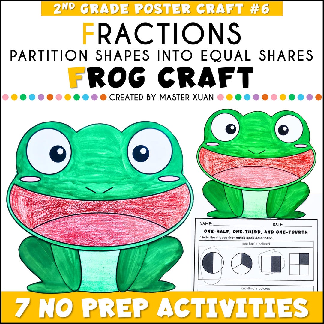 Build A Frog Homeschool Craft, Printable Frog Craft for Teacher ...