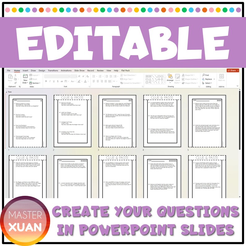 Mythical Creatures Printable Paper Craft for Kids Activities for Four ...