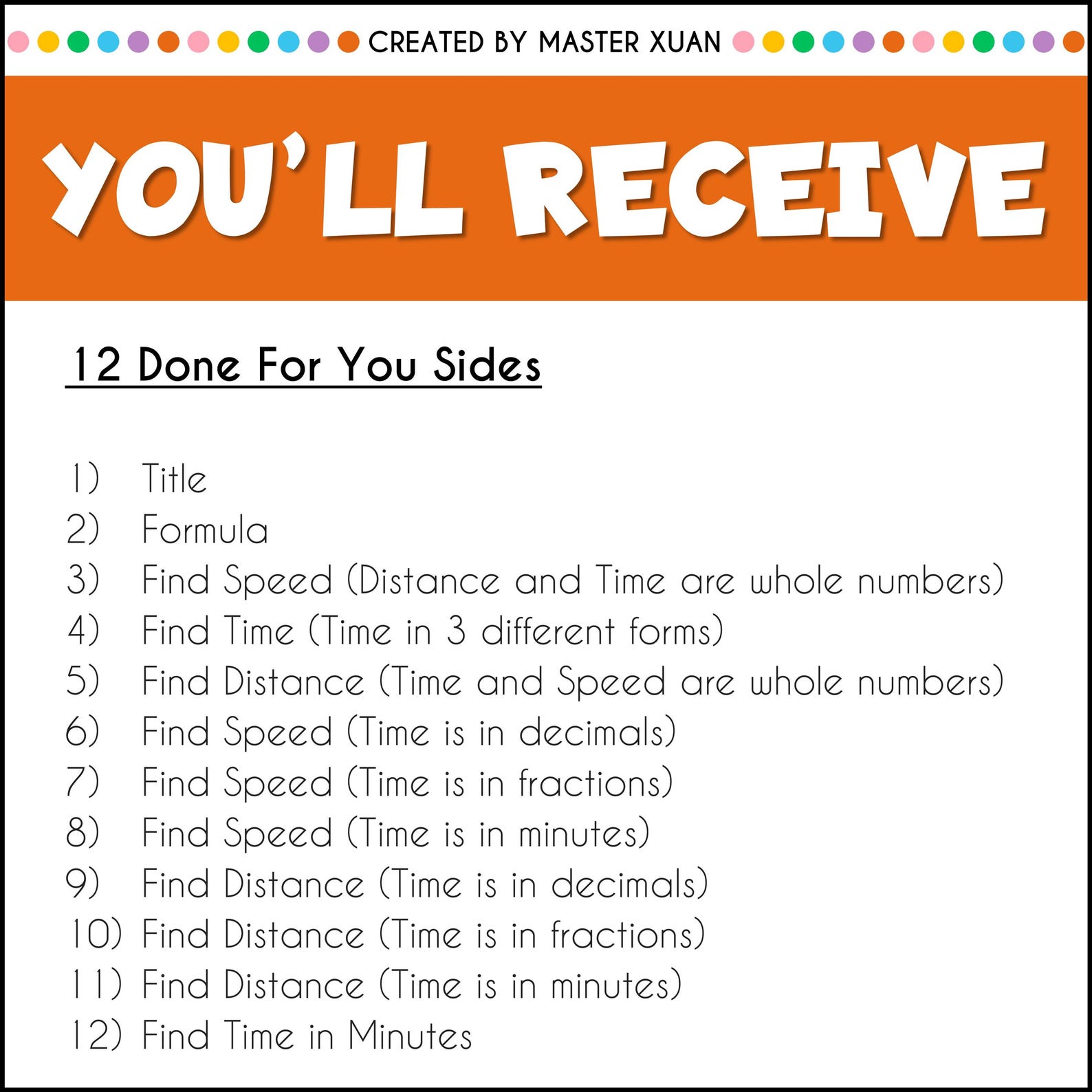 Speed Distance Time Triangle Formula Activity for 7th Grade Math ...