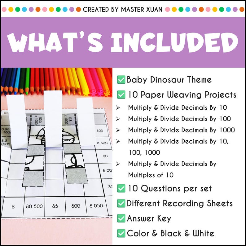 Multiply and Divide by 10 100 1000 Hands on Activities for Kids ...