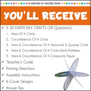 Earth Day Crafts 7th Grade Homeschool Math Printables Middle School ...