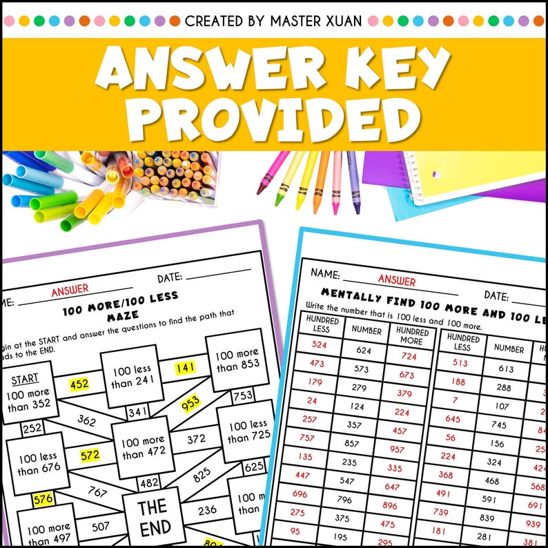 Cute Printable Horse Craft for Kid, Math Worksheets, 2nd Grade Math ...