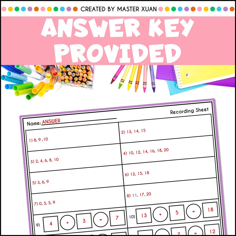 Classroom Number Line Display, Large Printable Number Lines to 20 ...