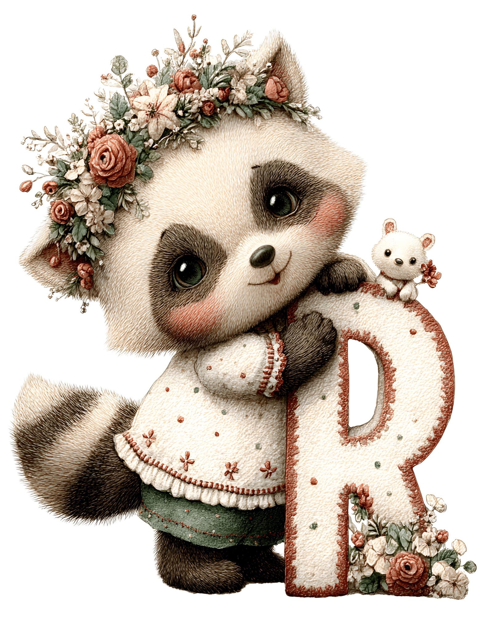 88 Whimsical Letters Baby Animals Alphabet Clipart Nursery Animal ...