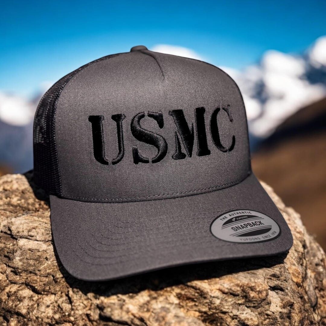 THE USMC Trucker Cap - Etsy