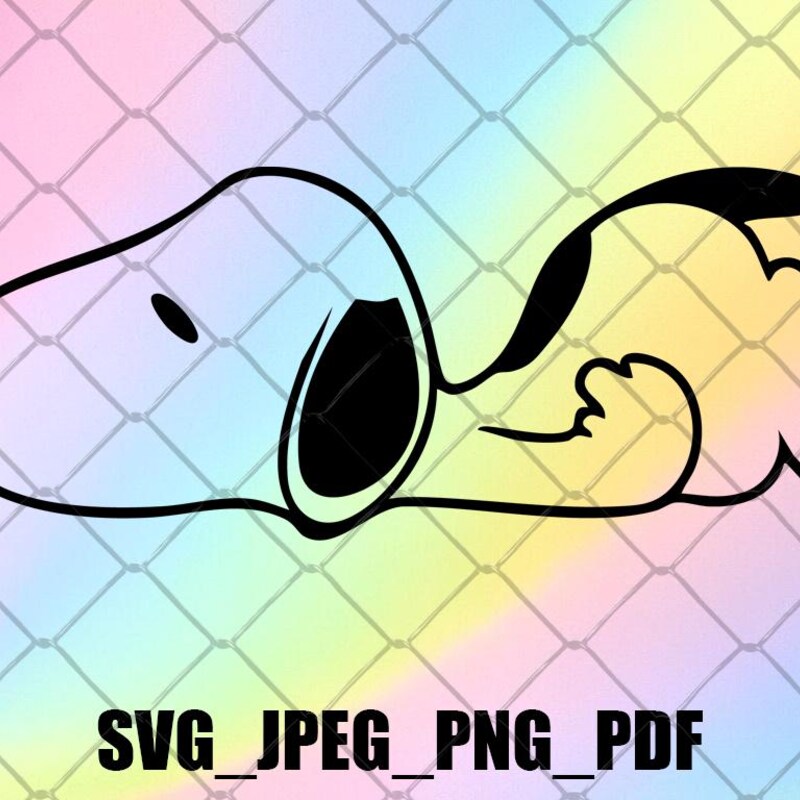 Snoopy Svg - Etsy