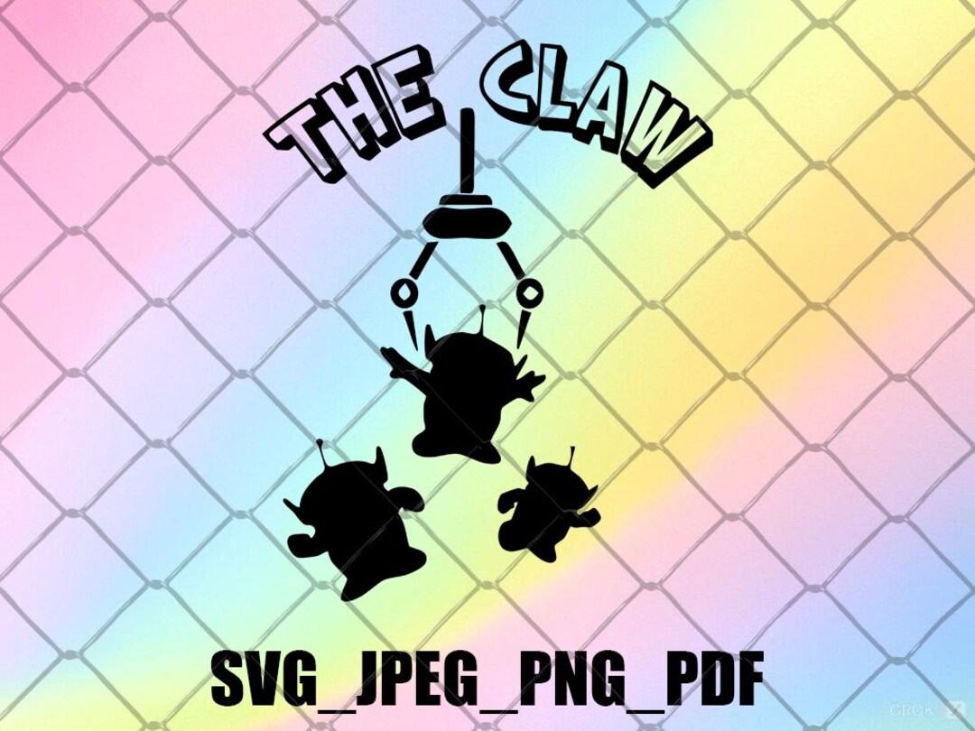 Toy Story Aliens Claw SVG // Toy Story Cutting File, Aliens Claw - Etsy