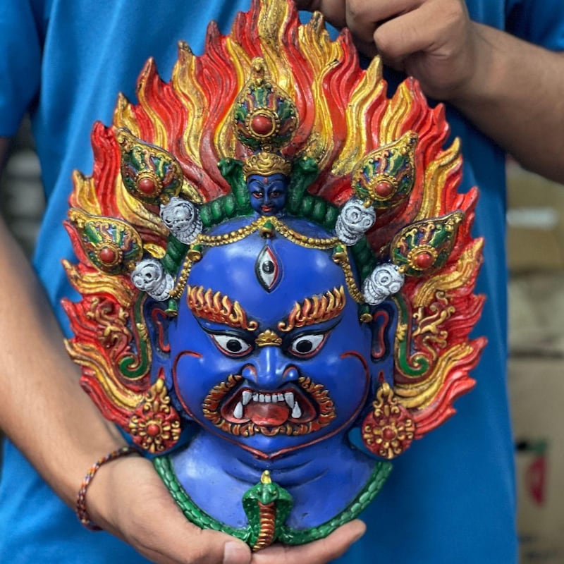 Bhairav Mask - Etsy UK