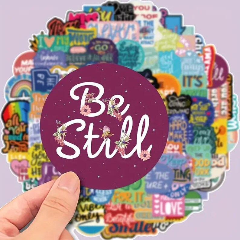 Inspirational Stickers 10 Pcs, Motivational Stickers, Positive ...