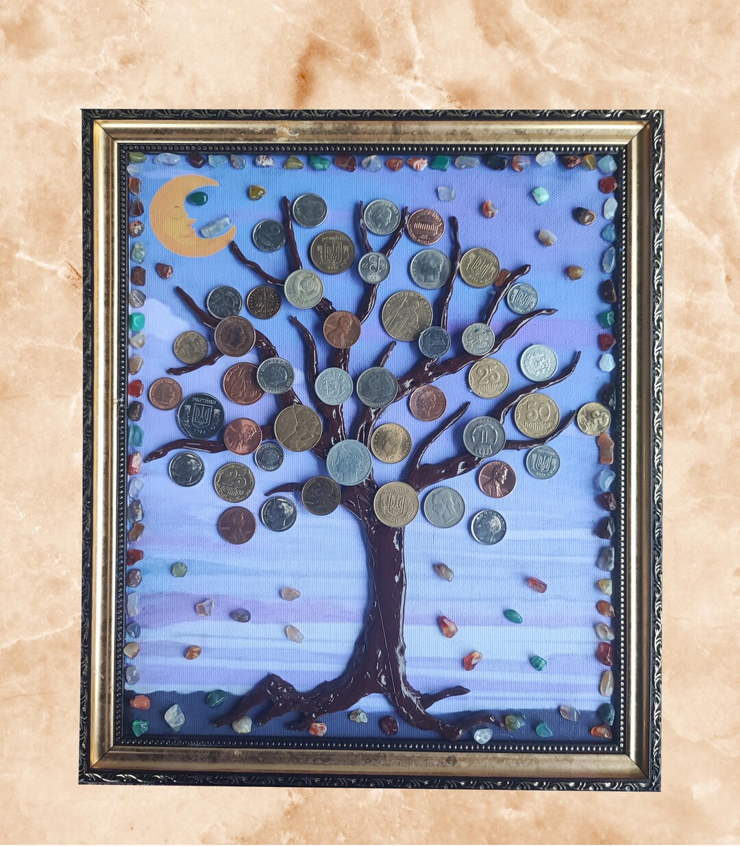Money Tree , Money Tree Panel, Money Tree Drawing, Panel of Coins ...