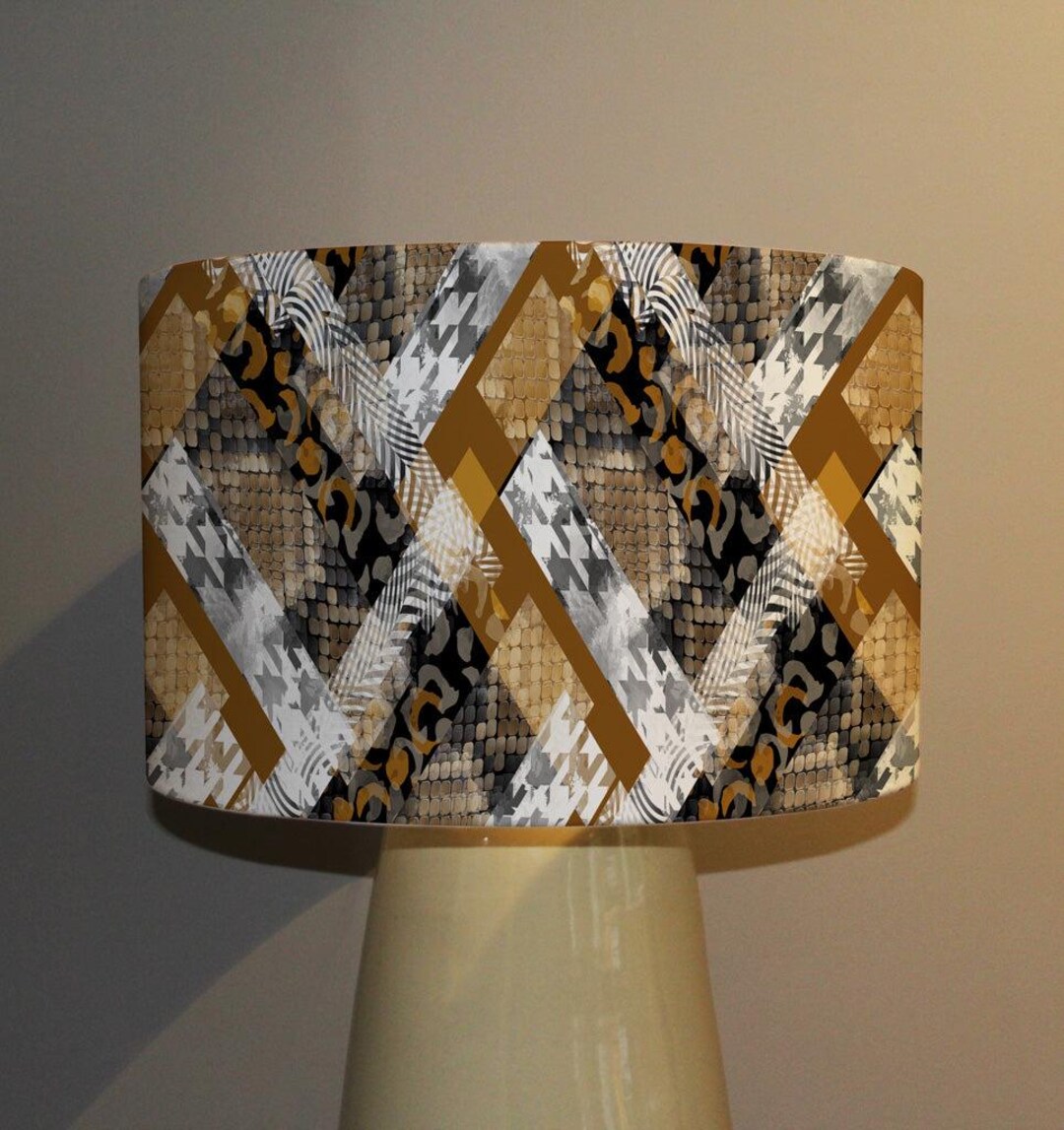 Leopard and Snake Animal Print ceiling & Lamp Shade - Etsy
