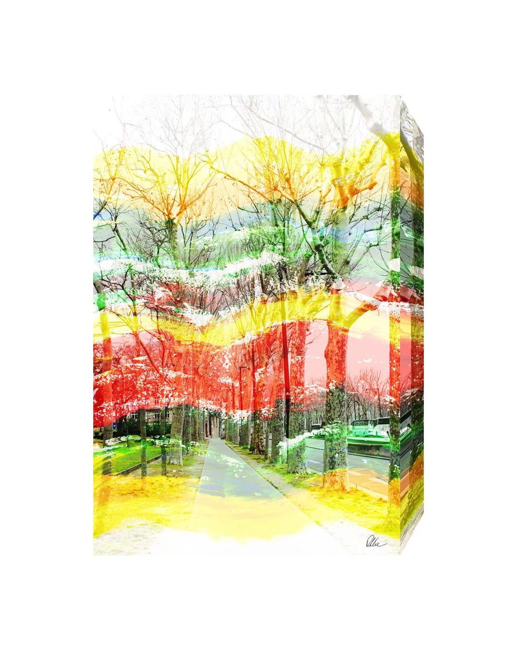 Vanishing Point canvas Print - Etsy