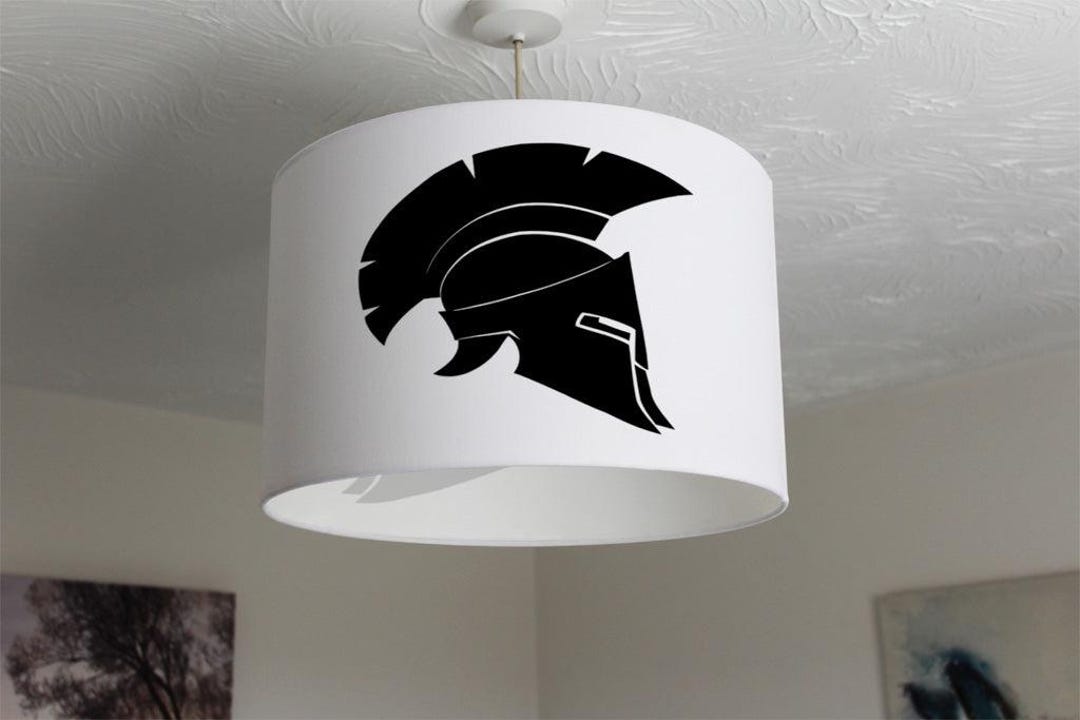Roman Helmet ceiling & Lamp Shade - Etsy