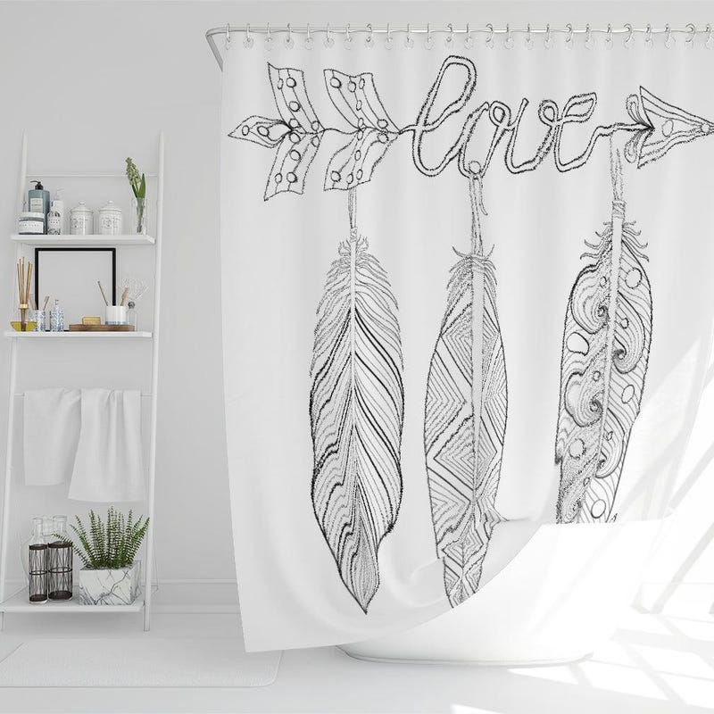 Arrow Shower Curtain - Etsy