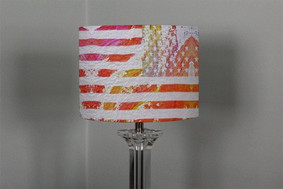 American Flag Flare ceiling & Lamp Shade - Etsy