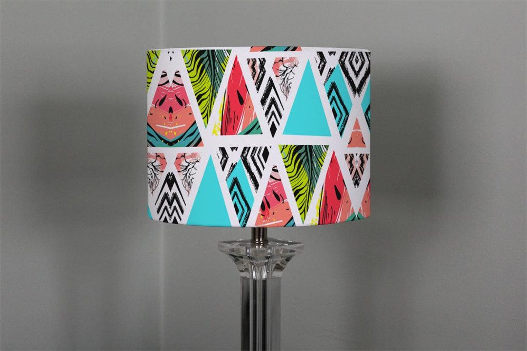 Aztec and Tropical Palm Leaves ceiling & Lamp Shade - Etsy