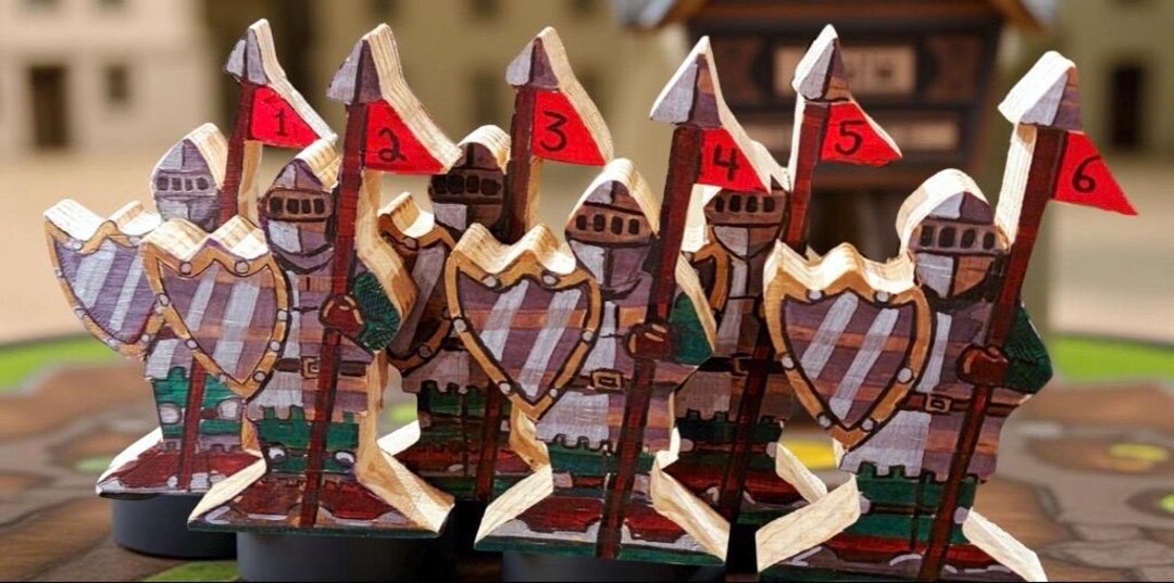Wooden 2D Toy Soldiers Fantasy Set. - Etsy