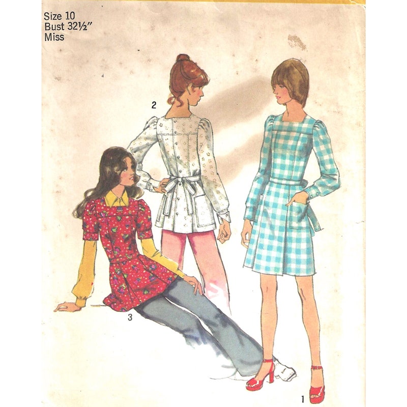 Artist Smock Pattern - Etsy UK