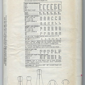 1970's Vogue Sewing Pattern No. 8869 Fit and Flare Sleeveless Dress ...