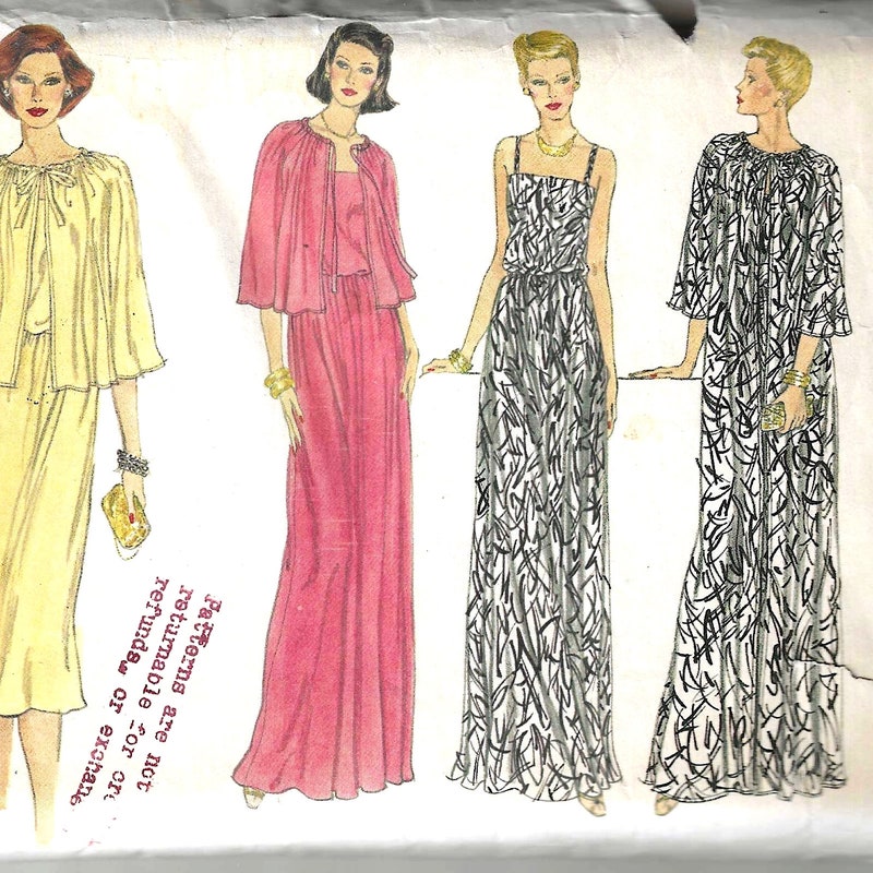 Wedding Dress With Jacket Sewing Pattern - Etsy