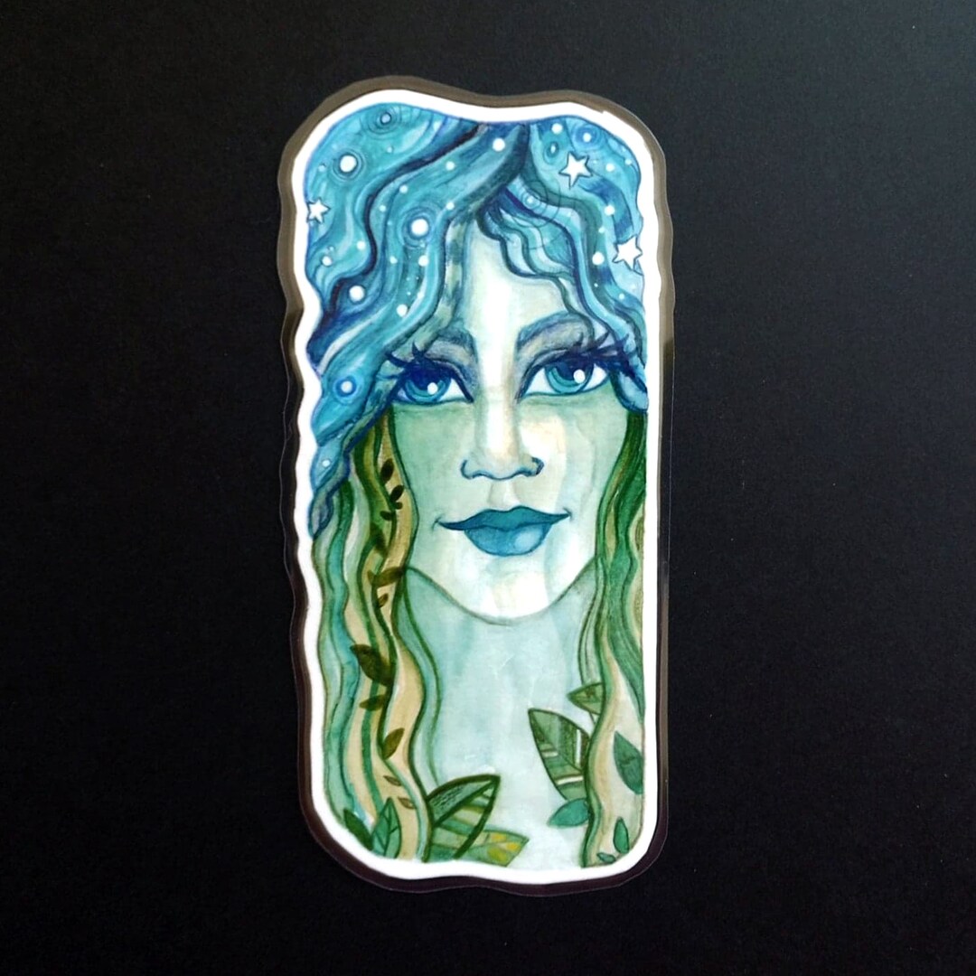 Watercolor Mermaid Bookmark Sea Weed Mermaid - Etsy