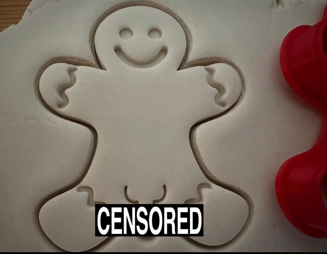 Adult Cookie Cutter - Ginger Ball Man - Etsy