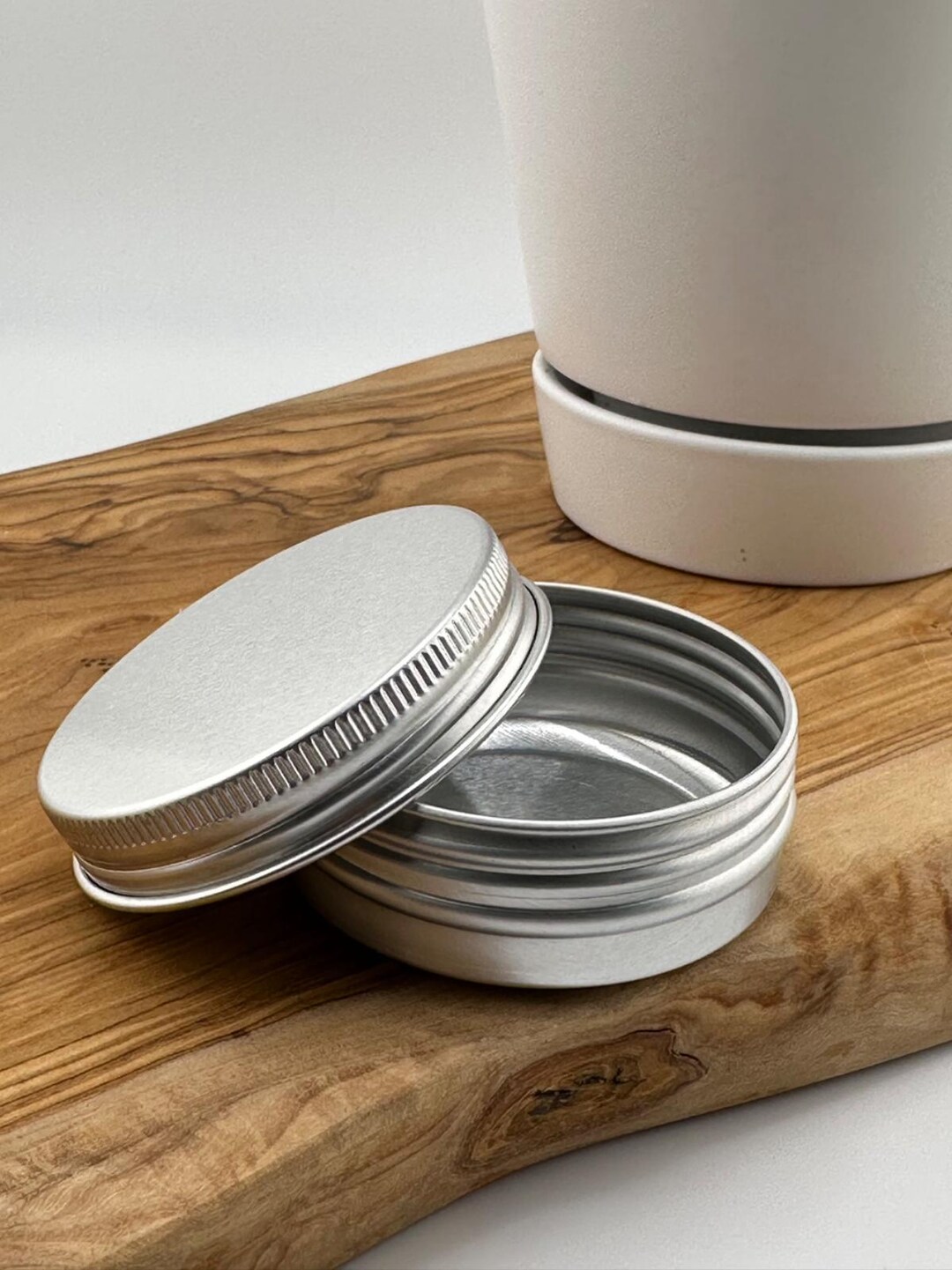 1oz/30 Ml Aluminum Tin Container Metal Storage Jar Screw Round Top - Etsy