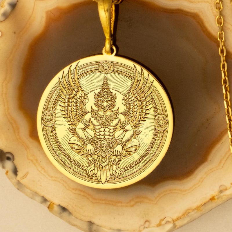 Garuda Pendant - Etsy