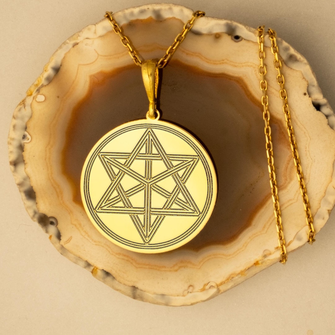 Merkaba Star Pendant – Symbol of Light, Unity, and Ascension - Sacred ...