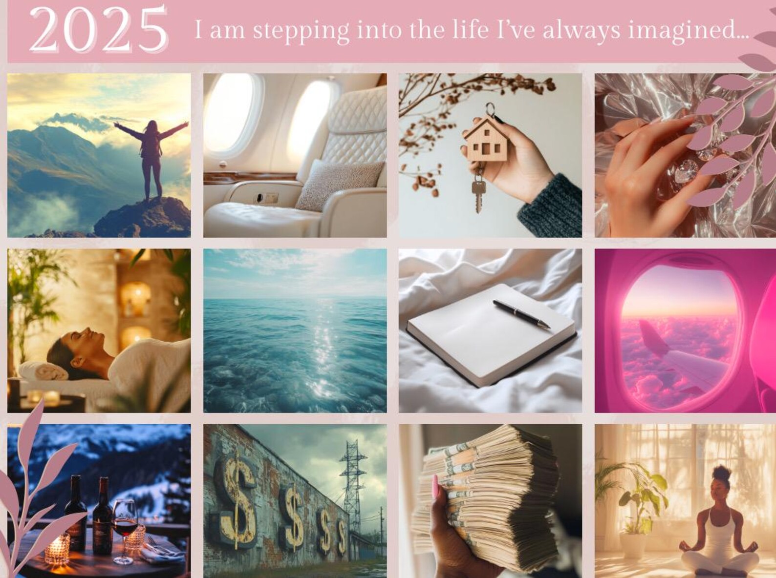 2025 Printable Vision Board Bundle With 800+ Printable Photos ...