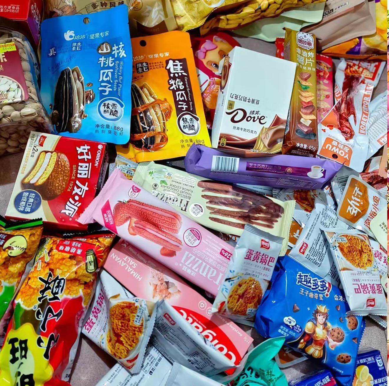 8LB Asian Snack Box With Drinks, Ramen, Candy, Cookies and More - Etsy