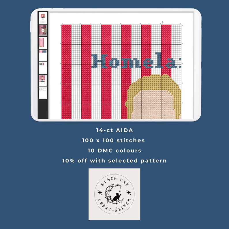 Homelander (the Boys) Cross-stitch Pattern - Etsy