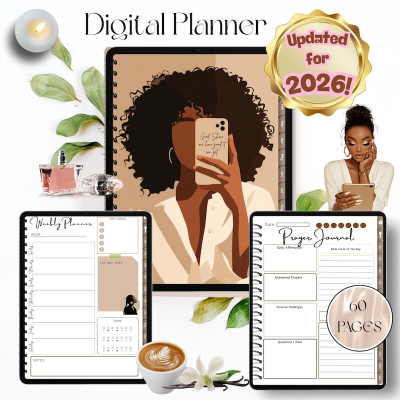 Black Girl Planner - Etsy