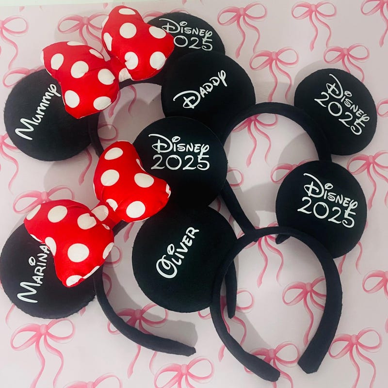 Adult Mouse Ear Headband - Etsy UK