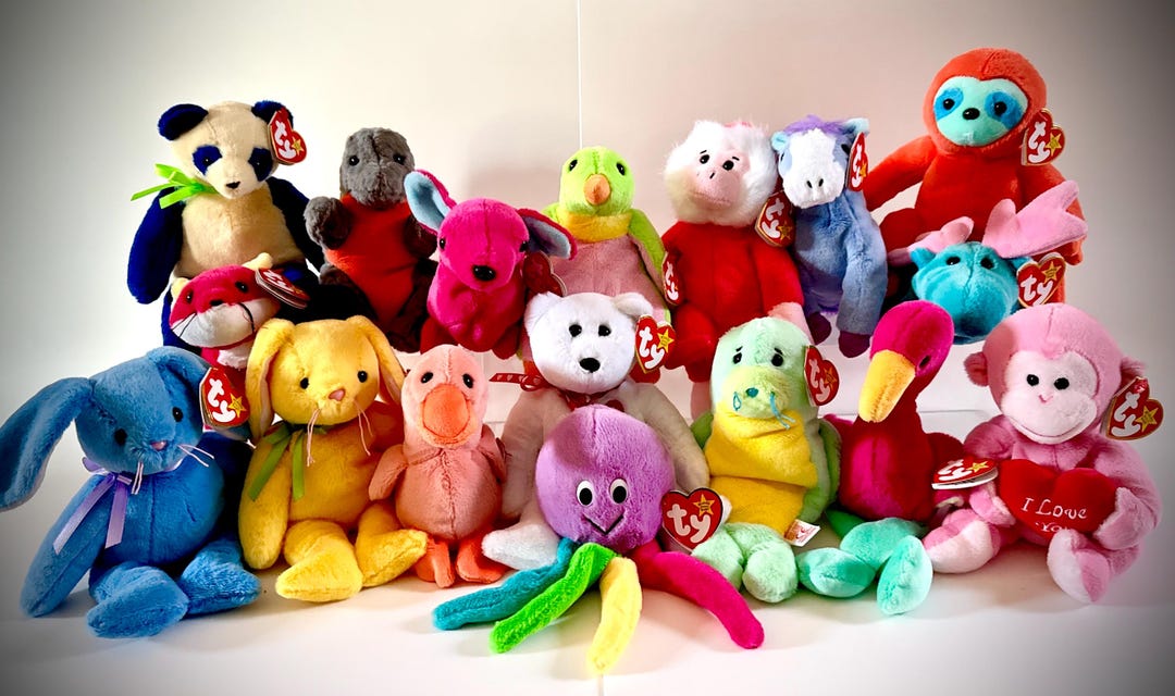 Ty Beanie Babies New Style Collection Beanies - Etsy