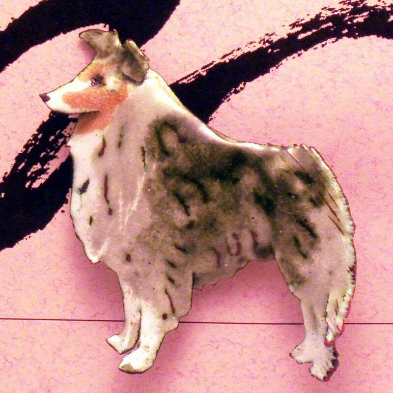 Sheltie Pin - Etsy