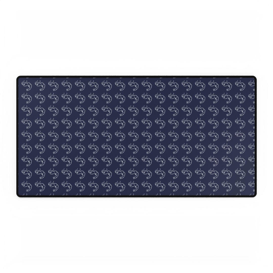 Desk Mat Shrimp Design - Etsy