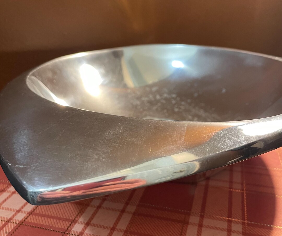 Vintage 1999 Nambe Classic #613 2-handled Bowl - Durable Nambe Metal Alloy, Classic Design. - Etsy