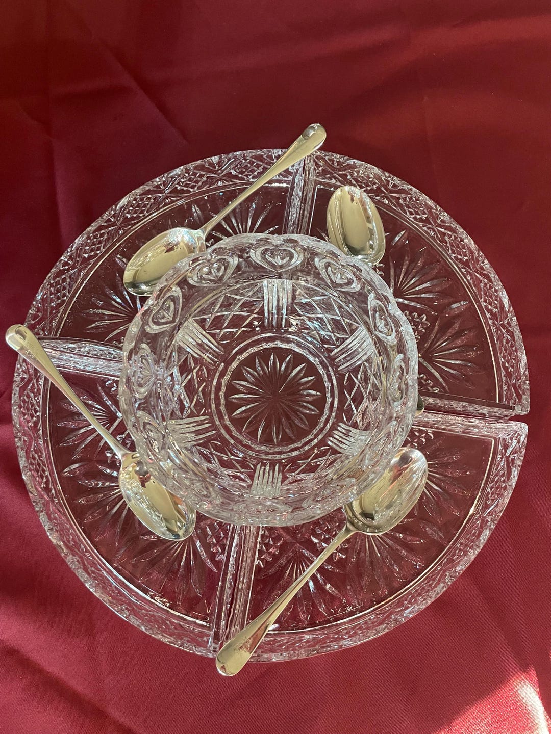 Service Decor Vintage Mappin Bros.silver Spoons 4 and 5 Fifth Avenue ...