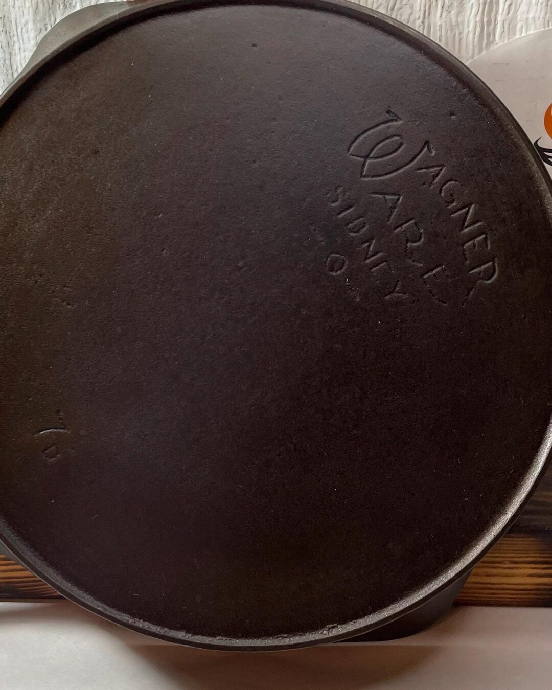 Early Wagner • #7 Sidney-0-cast Iron Skillet~frypan | Antique Cookware ...