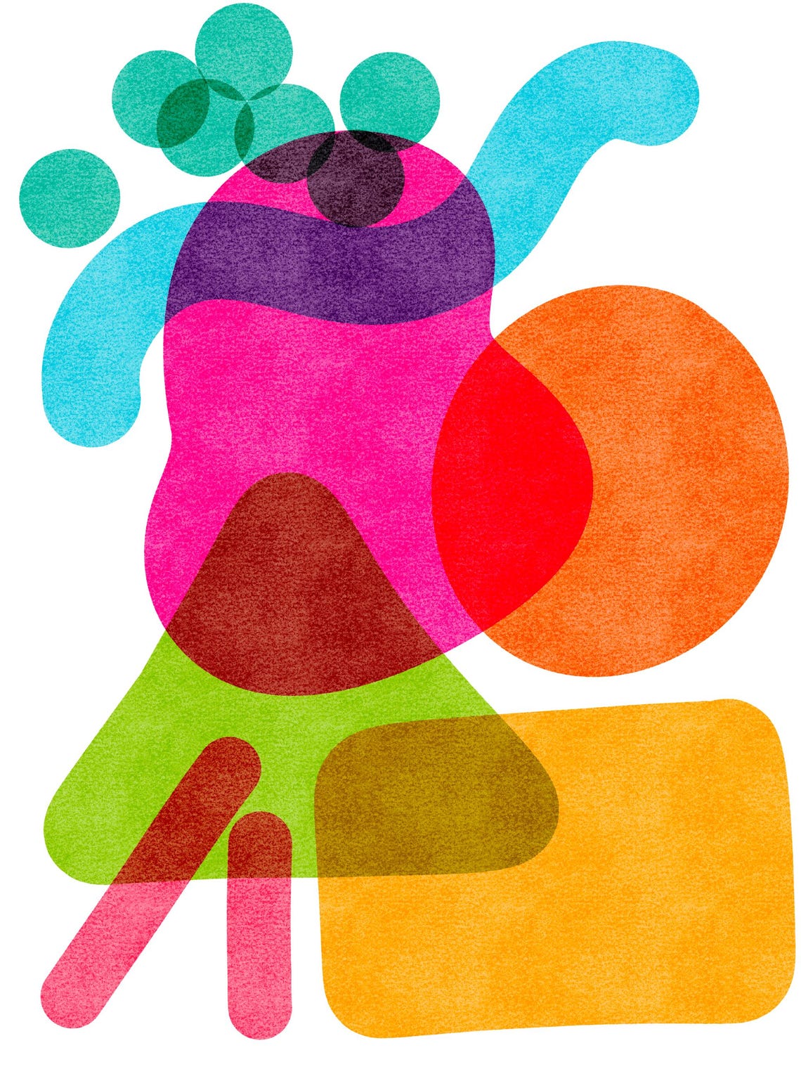 Risograph Effect Brush for Procreate | Retro Brush for Procreate | Riso ...