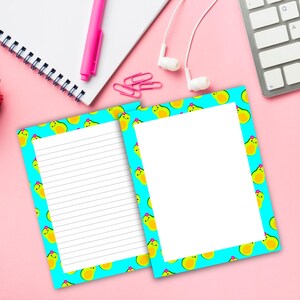 Cute Printable Stationery Instant Download Digital Note Paper Papers ...