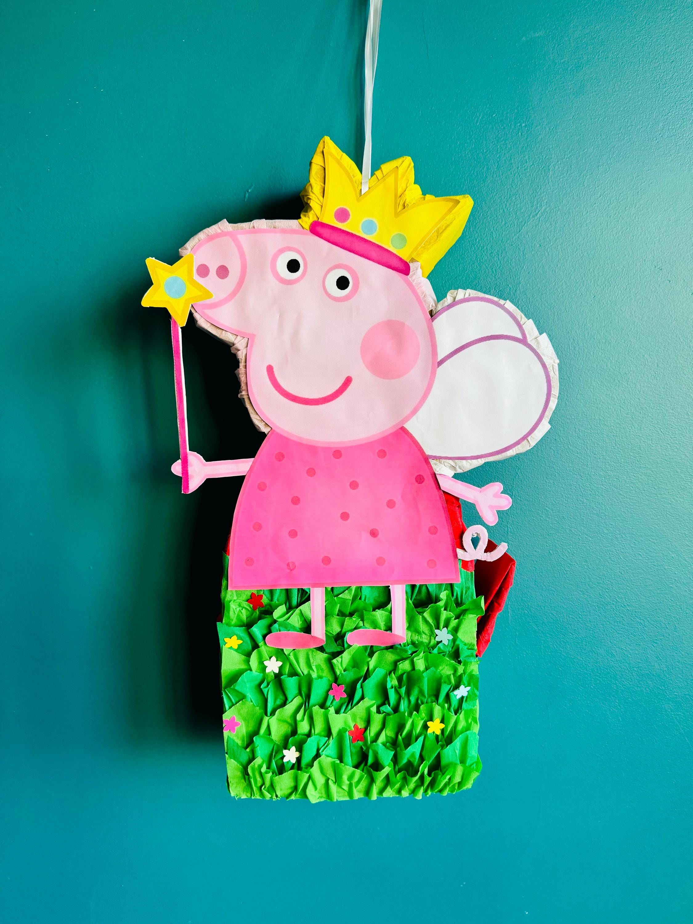 Peppa Pig Pinata - Etsy