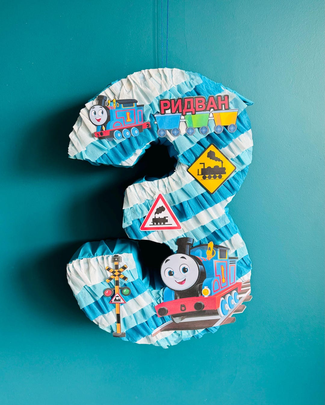 Thomas the Train Pinata - Etsy