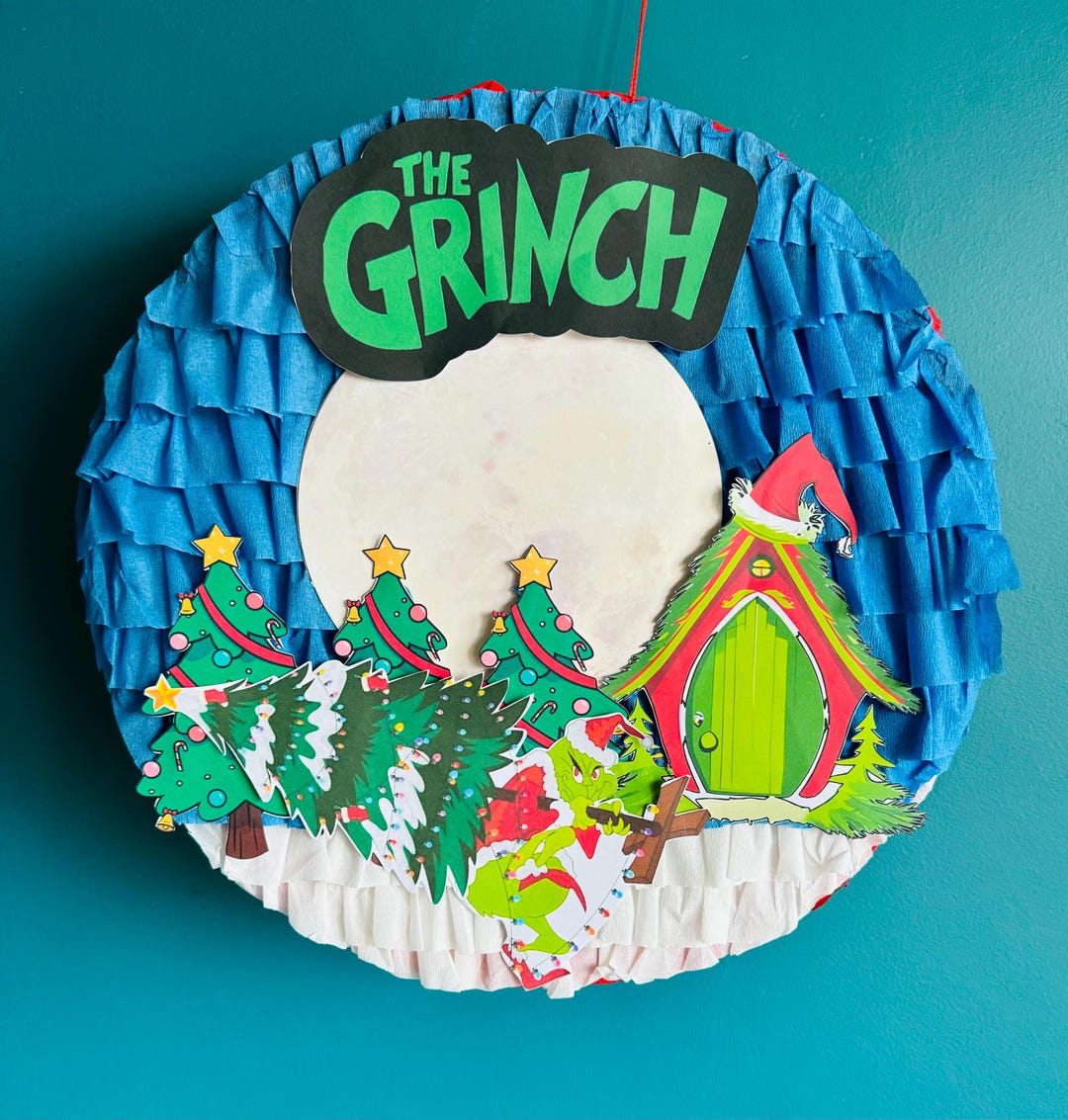 Grinch Pinata - Etsy