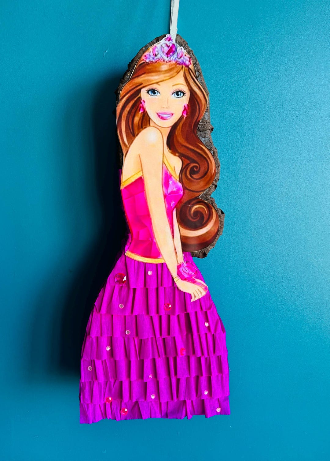 Brunette Barbie Pinata - Etsy