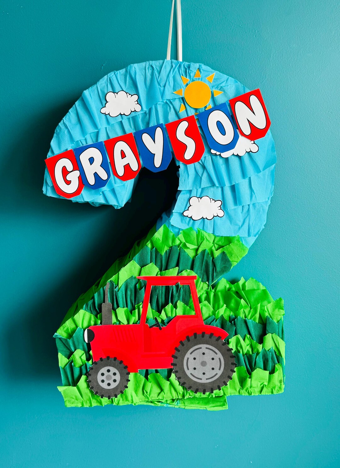 Tractor Pinata - Etsy